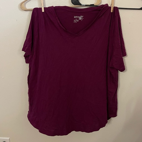 Terra & Sky | Tops | Deep Purple Top | Poshmark